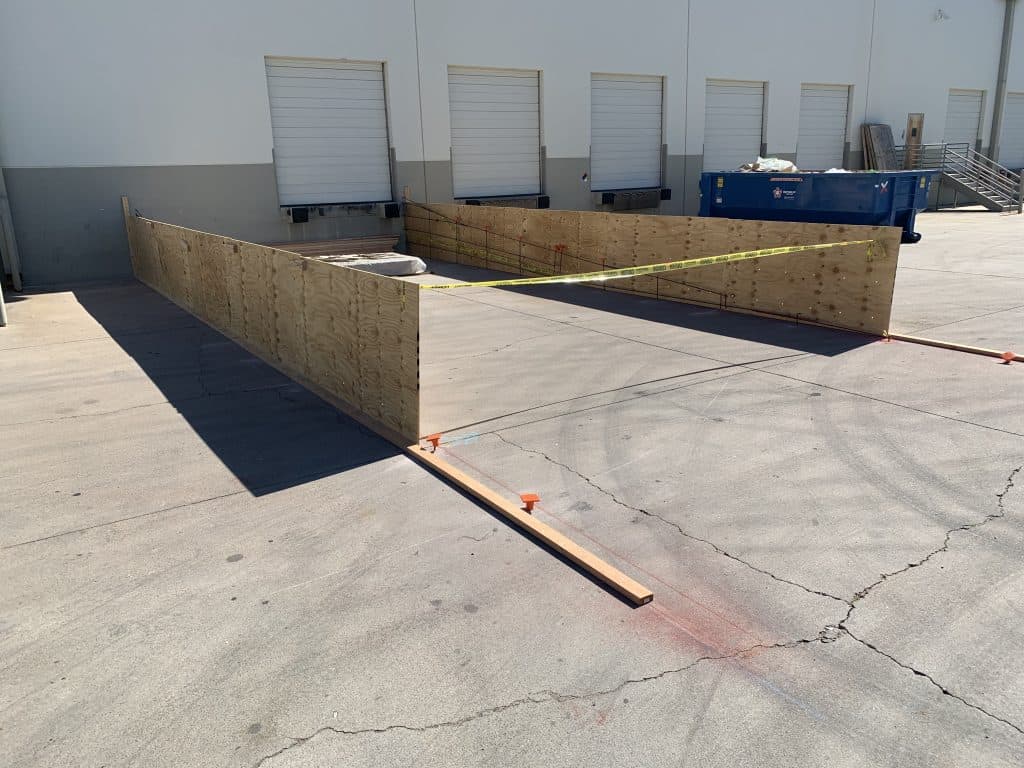Progress on Tempe Warehouse Ramp | Emerald Inc.