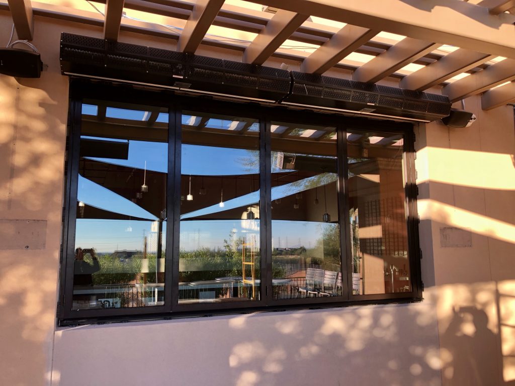 NanaWall Bi-Fold Windows Installed at Vito's (Scottsdale) | Emerald Inc.